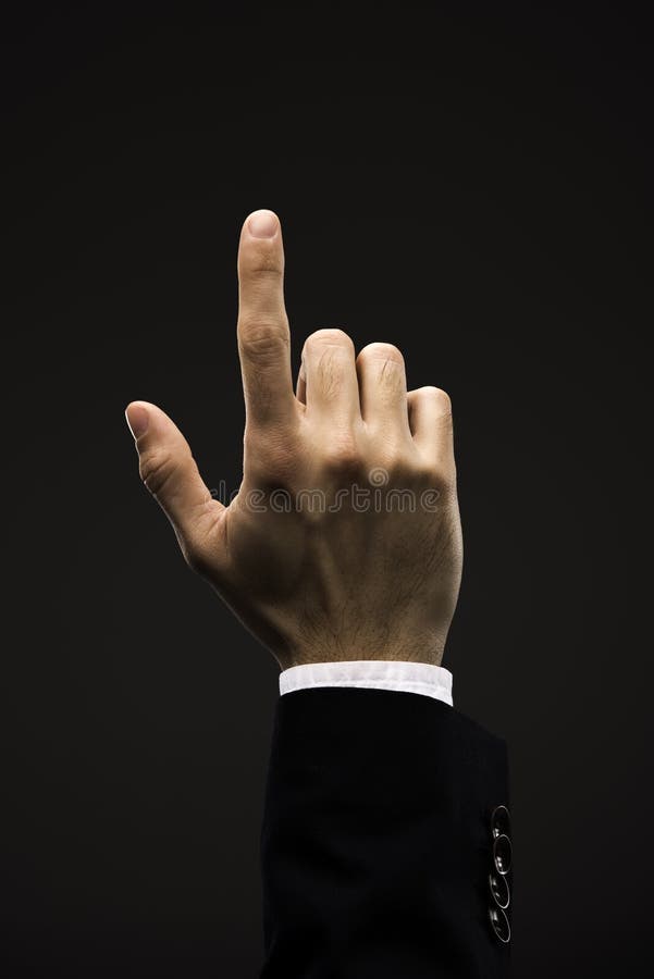 El Señalar Del Finger De La Mano Del Hombre De Negocios Foto de archivo ... El Señalar Del Finger De La Mano Del Hombre De Negocios Foto de archivo ...
