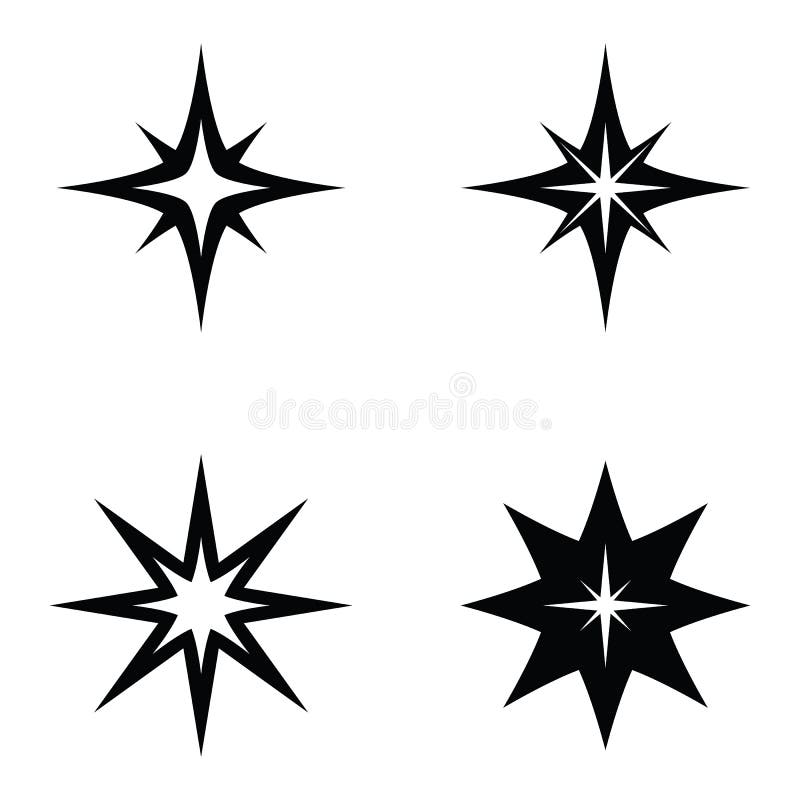 El Sistema Del Icono De La Chispa Stock de ilustración - Ilustración de ...