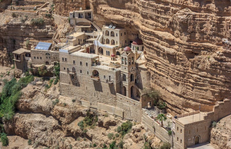 El St George Orthodox Monastery, Israel Foto de archivo - Imagen de ...