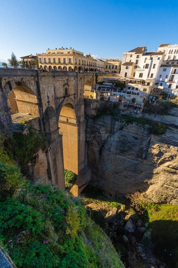 EL Tajo De Ronda, Malaga, Espagne Photographie éditorial - Image du ...