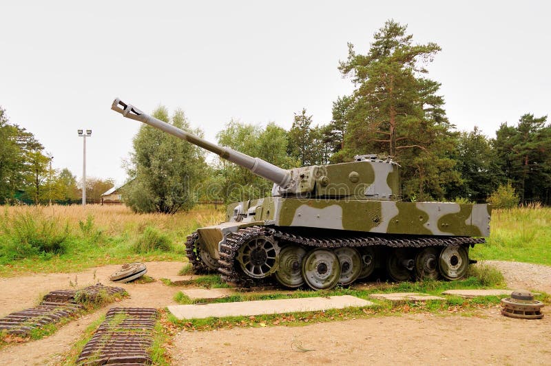 Panzer-4, El Tanque De Batalla Nazi WW-2. Fotografía editorial - Imagen ...