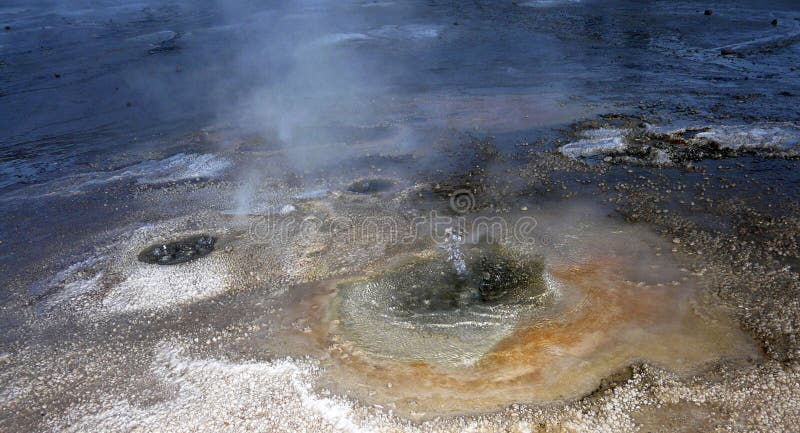 El Tatio Geysers, Atacama Desert, Chile Stock Photo - Image of fumes ...