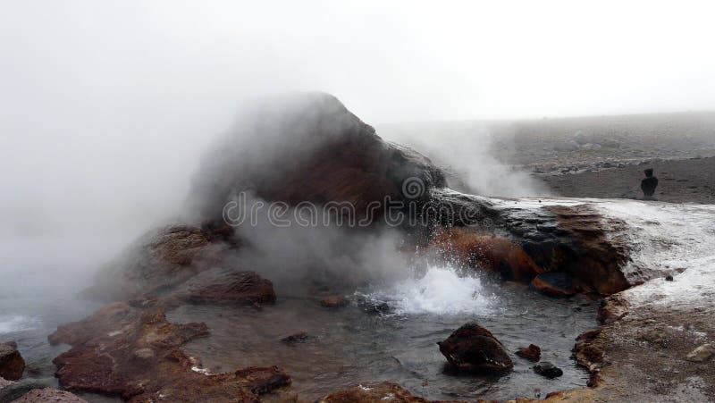 El Tatio Geysers, Atacama Desert, Chile Stock Photo - Image of steam ...