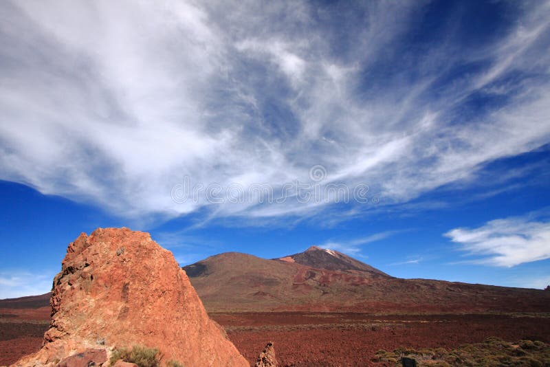 El teide stock photo. Image of park, postcard, lava, scenic - 21107826