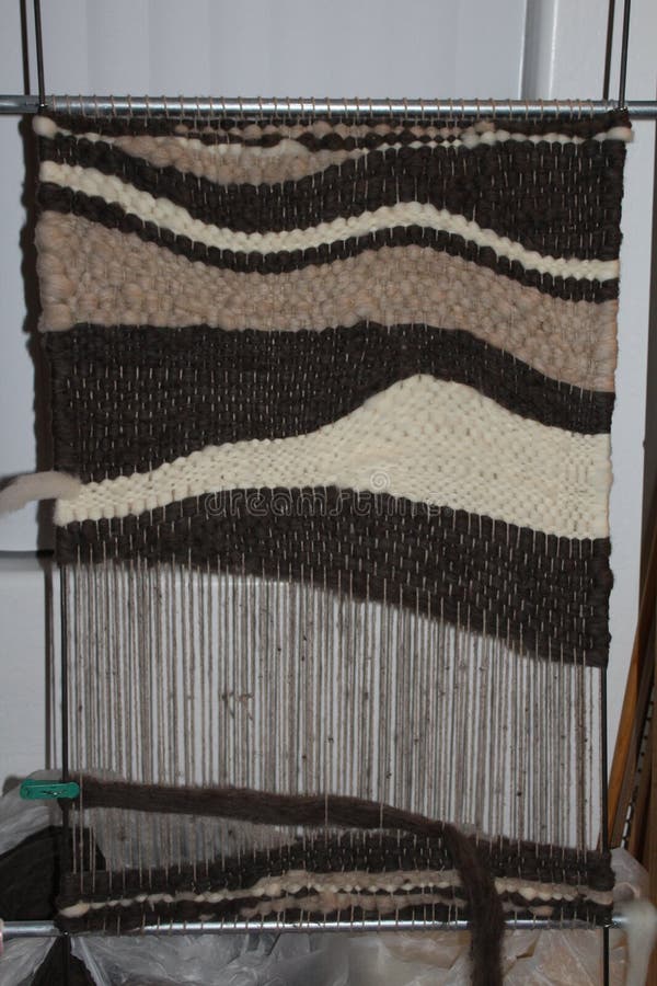 El Tejer Del Telar De Las Lanas Foto de archivo - Imagen de esquivar ...