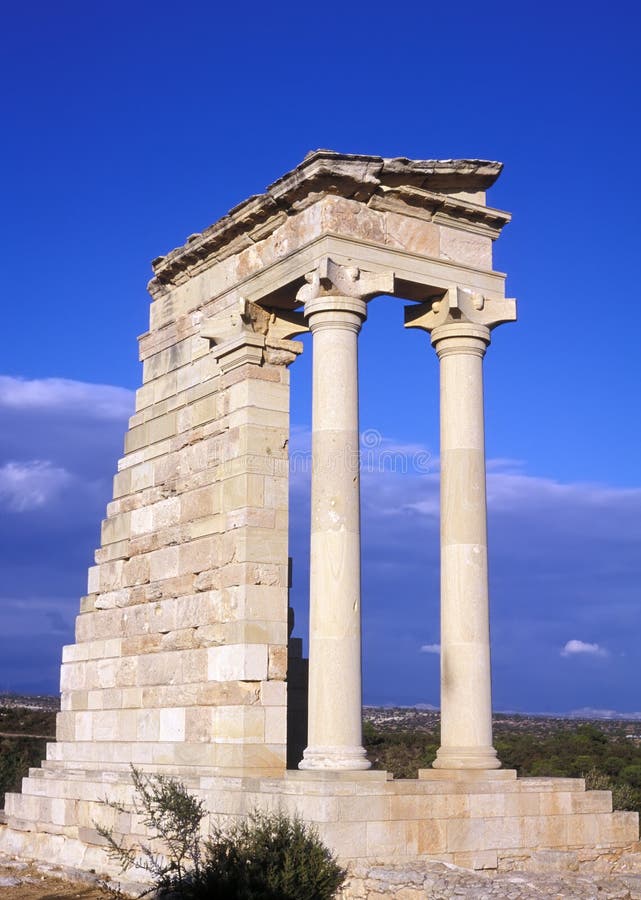 El templo de Apolo imagen de archivo. Imagen de apolo - 9390881