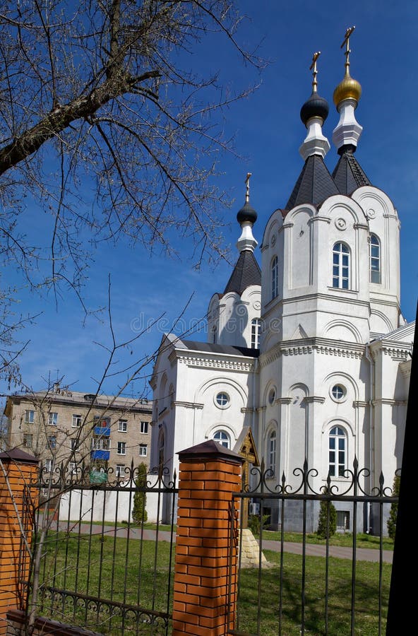 El Templo Del Arcángel Michael Imagen de archivo - Imagen de historia ...