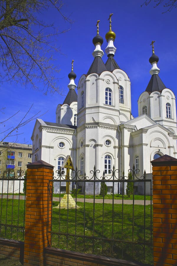 El Templo Del Arcángel Michael Imagen de archivo - Imagen de ciudad ...