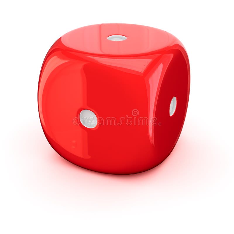 El un dado stock de ilustración. Ilustración de plano - 28438106