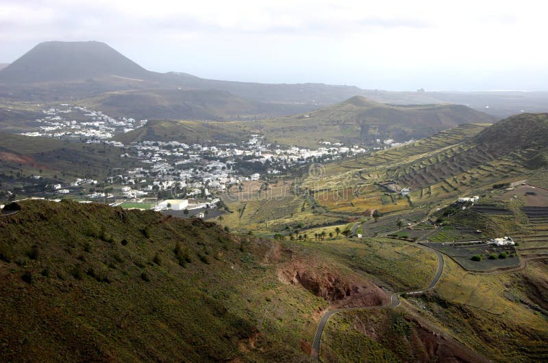 Mirador De Haria (punto De Vista), Lanzarote, Islas Canarias. Foto de ...
