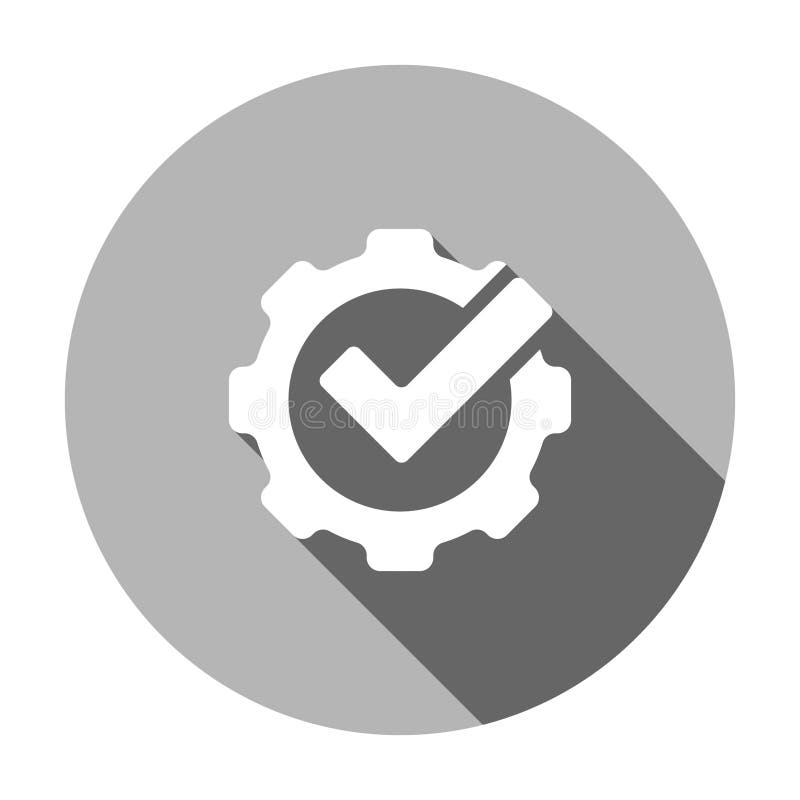 Icono Terminado Proyecto Del Vector Ilustración del Vector ...