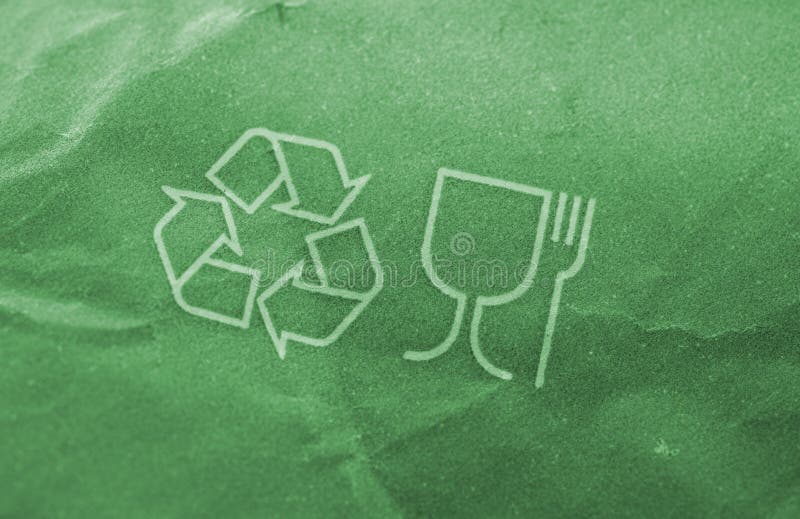 El verde recicla insignia foto de archivo. Imagen de extracto - 120834758