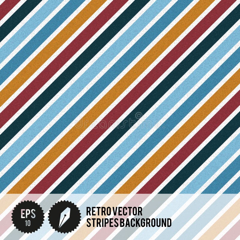El Vintage Retro Raya El Fondo Ilustración del Vector - Ilustración de ...
