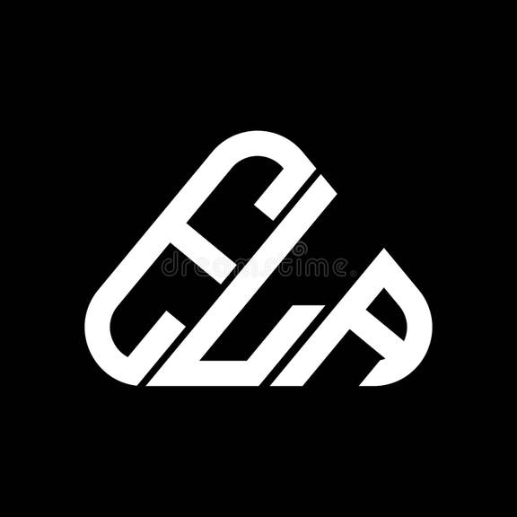 ELA Letter Logo Creative Design with Vector Graphic, ELA Simple and ...
