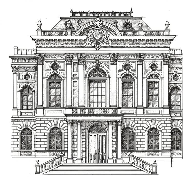 Elaborate Architectural Structure Stock Illustrations – 766 Elaborate ...