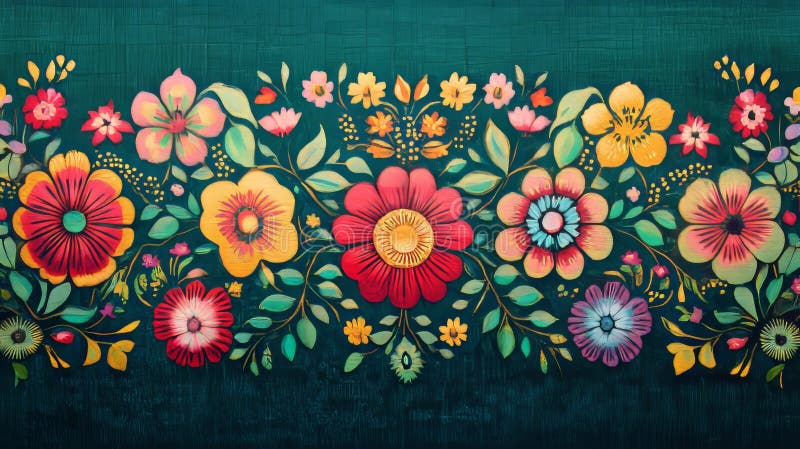 Elaborate Classic Floral Cloth Design with Gold Accents Stock Photo ...