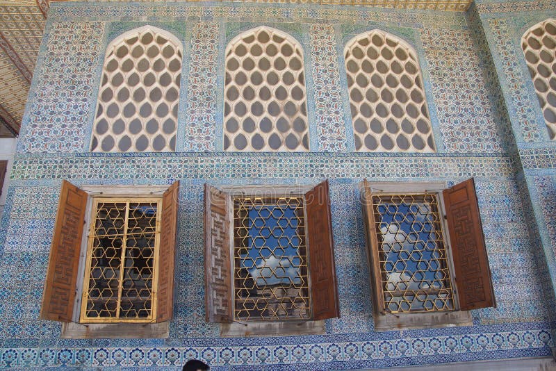 Elaborate Decorations of the Harem Stock Photo - Image of iznik ...