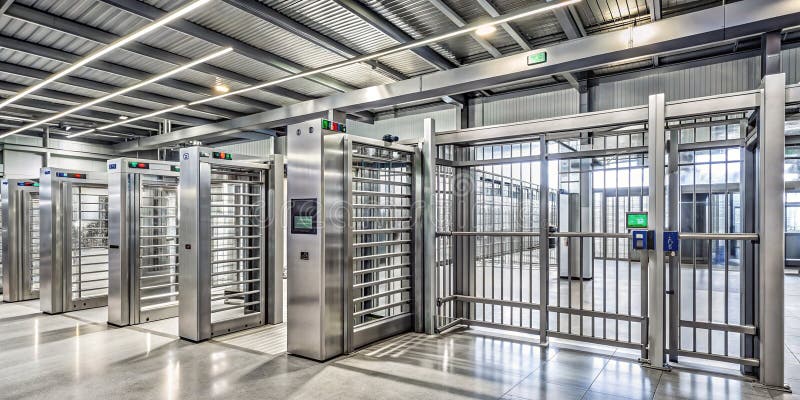 An Elaborate Depiction of the Automation System of a Security Gate ...