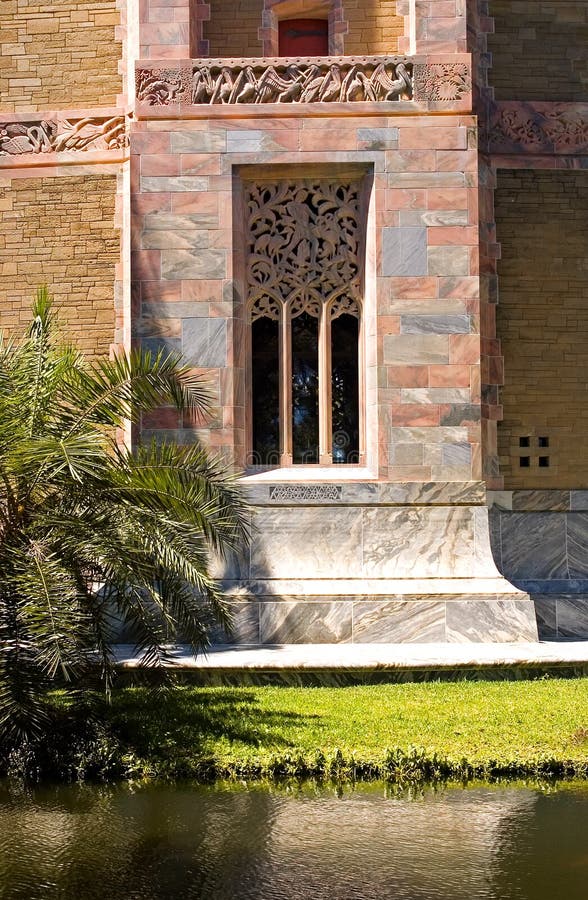 Elaborate marble window stock image. Image of marble, ornate - 2279357