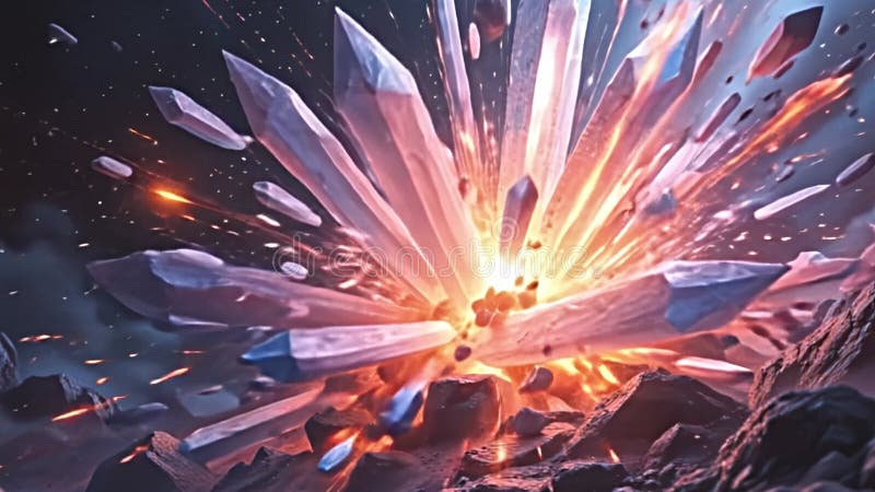 Elaborate Virtual Picture of an Volatile Molecule Eruption, Limpid ...