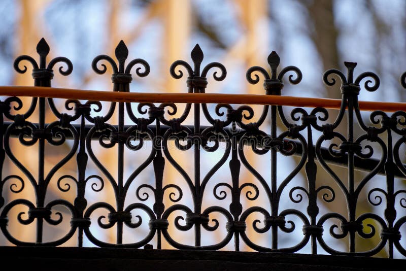 Elaborately Artfull Crafted Wrought Iron Work on Buildings in Germany ...