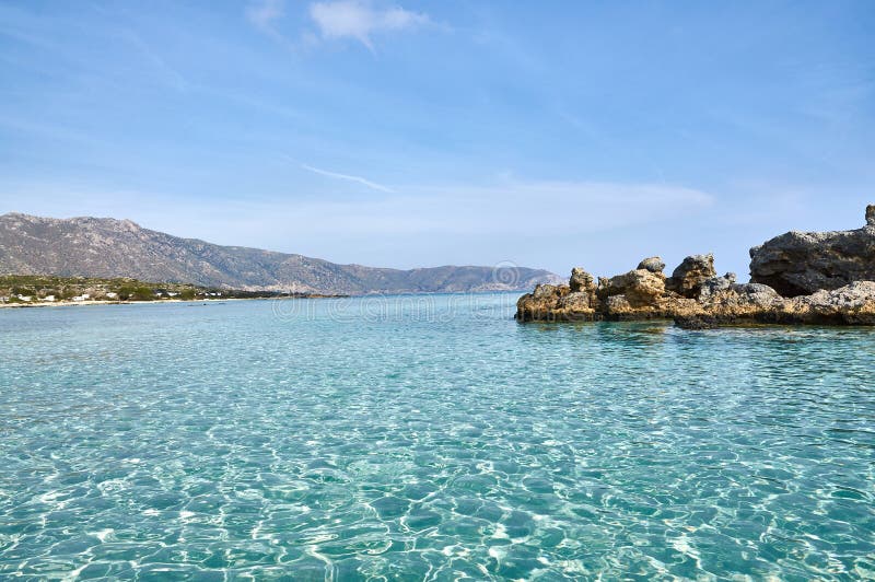Elafonisi beach, Crete stock photo. Image of elafonisi - 277322864