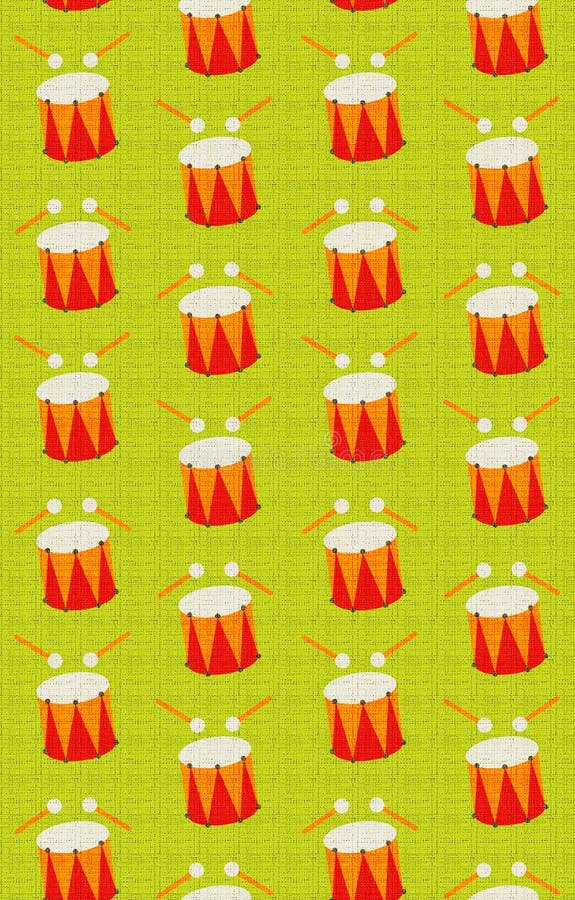 Elagance Mix Object Pattern with Color Backgound Stock Illustration ...