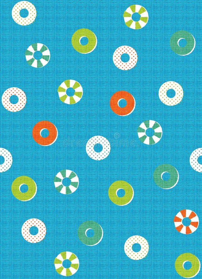 Elagance Mix Object Pattern with Color Backgound Stock Illustration ...