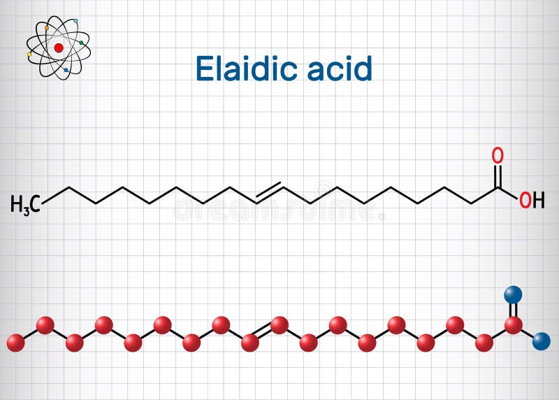 Oleic Acid Cis And Elaidic Acid Trans , Omega-9 Fatty Acids Are ...