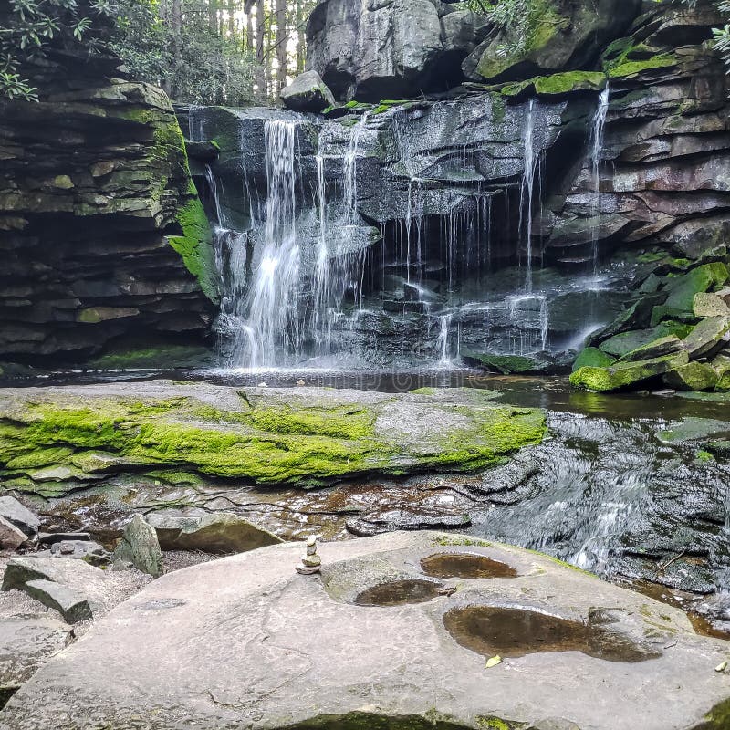 Elakala Falls, Blackwater Falls State Park, West Virginia Stock Photo ...