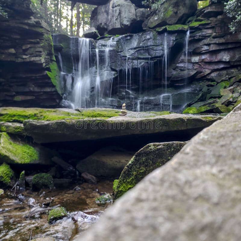 Elakala Falls, Blackwater Falls State Park, West Virginia Stock Image ...