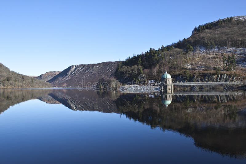 Elan Valley, Rhayader, Powys Stock Photo - Image of bridge, landscape ...