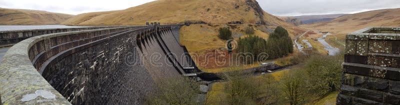 Dams at rhayader stock image. Image of wales, dams, elan - 115811163