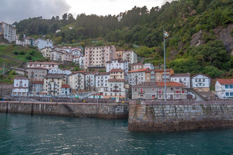 Elantxobe on the Coast of Basque Country in Nothern Spain Stock Photo ...