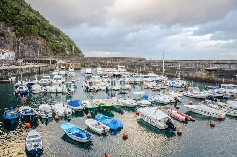 Elantxobe, Spain stock image. Image of water, basque - 38042661