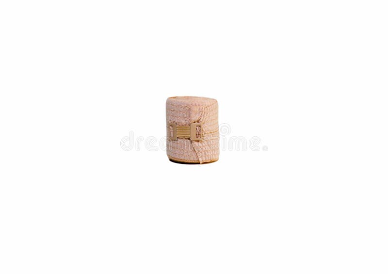 Elastic Bandage Brown Close Up Texture Background Stock Photo - Image ...