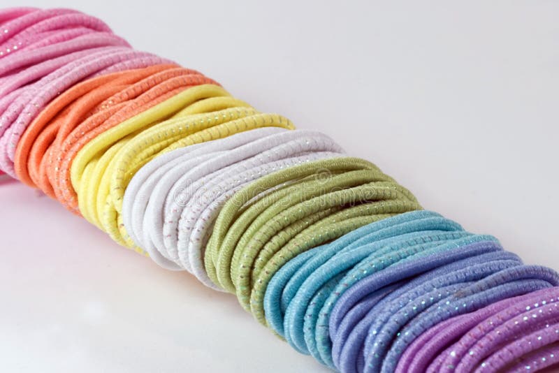 Elastic Bands stock photo. Image of tail, elastic, pastel - 12445080