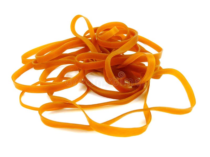 Elastic bands. stock image. Image of elastics, pile, rubber - 17608475