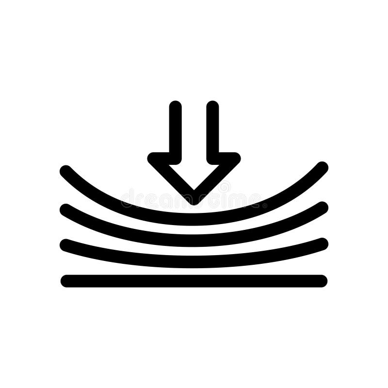 Elastic Icon, Vector Illustration Stock Vector - Illustration of shock ...