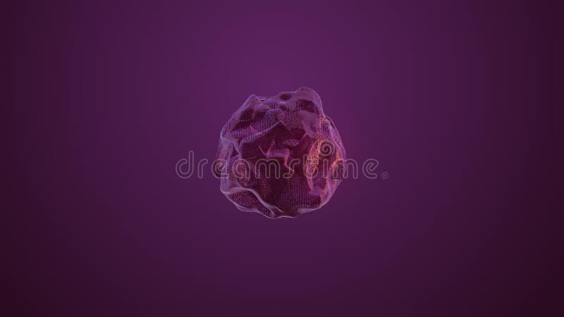 Elastic Moving Sphere stock footage. Video of animation - 314669454