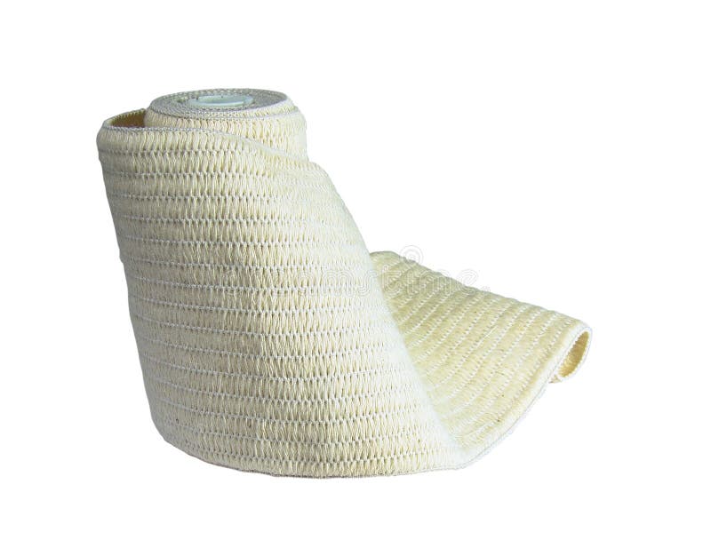 Verband Auf Weißem Hintergrund Stockfoto - Bild von nachricht ...