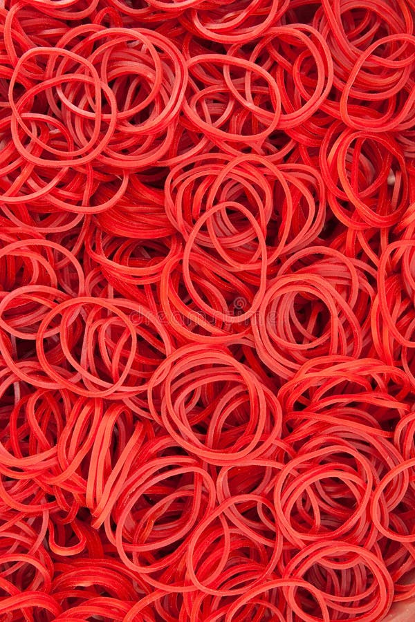 Elasttic rubber stock image. Image of group, closeup - 12380445