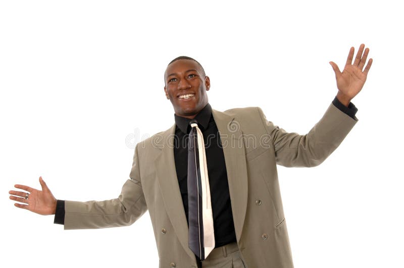 Elation stock image. Image of thrilled, good, news, suit - 1841123