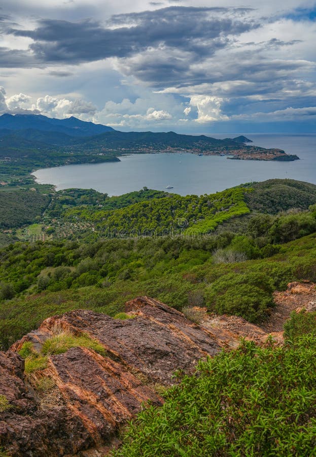 Beautiful Summer Landscape of Elba Island, Tuscany, Italy, Europe Stock ...