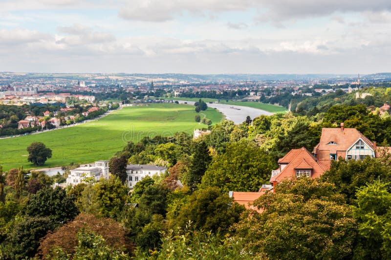 Elbe in Dresden stock image. Image of dresden, scenery - 49107373