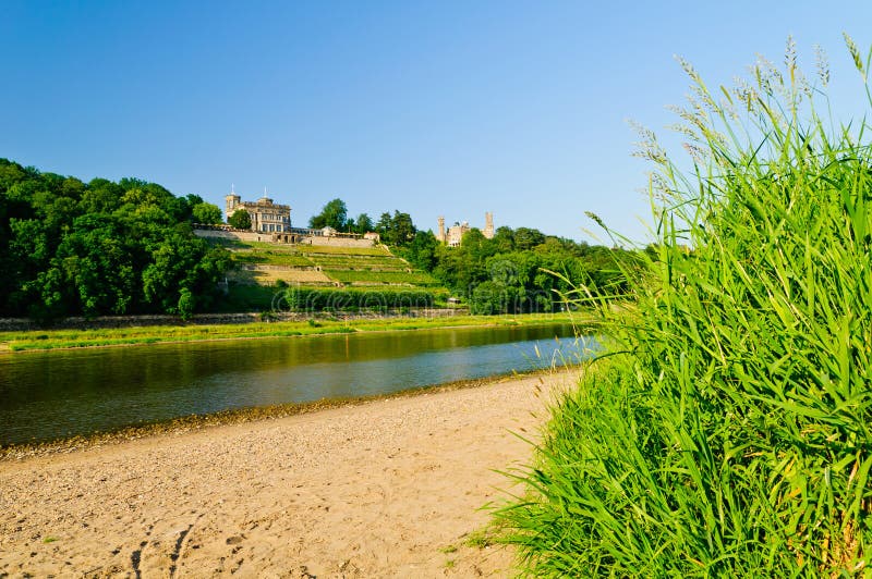 Elbe river valley, Germany stock photo. Image of water - 22857608