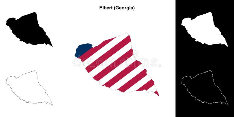 Elbert outline map stock vector. Illustration of area - 323869370 Elbert outline map stock vector. Illustration of area - 323869370