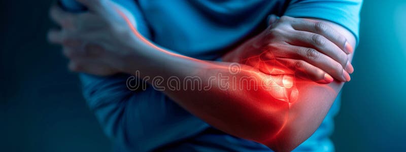 Elbow Pain Concept Close Up Stock Image - Image of physiotherapy, woman ...