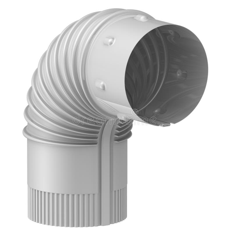 Elbow pipe. Isolated stock illustration. Illustration of system - 158586549