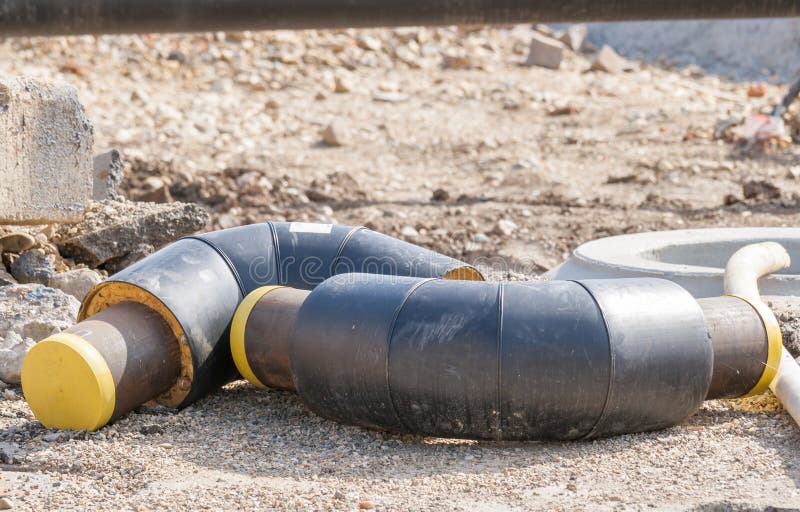 Elbow pipe stock photo. Image of construction, building - 53843718